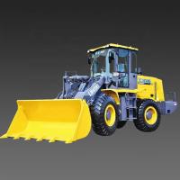 China Large Compact Tractor Loader , Wheel Loader Machine Shang Chai Engine for sale