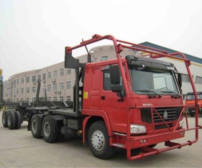 中国 Sinotruk HOWOのシャーシ10mは材木のトラック、トラックの索引車40-60tを記録します 販売のため