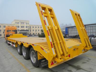 Cina ASSI bassi del rimorchio 2 dei semi del letto dei doppi autoarticolati dei contenitori CIVL in vendita