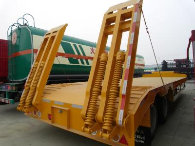 Cina ASSI bassi del rimorchio 2 dei semi del letto dei doppi autoarticolati dei contenitori CIVL in vendita
