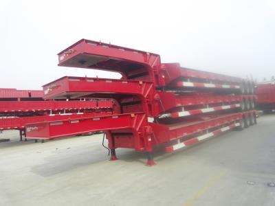 Cina ASSI bassi del rimorchio 2 dei semi del letto dei doppi autoarticolati dei contenitori CIVL in vendita