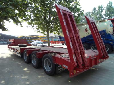 Cina ASSI bassi del rimorchio 2 dei semi del letto dei doppi autoarticolati dei contenitori CIVL in vendita