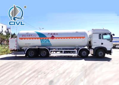 Cina autocisterna diesel/chimica del combustibile dell'autocisterna di 25m3 GPL dell'autocisterna del liquido in vendita