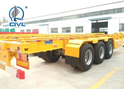 Cina Assi scheletrici del rimorchio 3 dei semi del contenitore 40 piedi di contenitore con la gamba di atterraggio di JOST in vendita