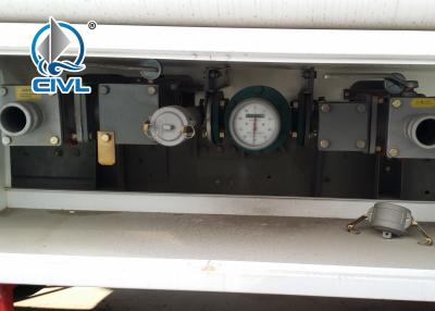 China Volume 60m3 , 3 Axles Fly Ash Tank Semi Trailer Trucks With ABS , Rated Loading 33000kgs for sale