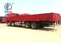 China Flatbed Sinotruk General 40 Tons 8x4 Heavy Cargo Trucks for sale