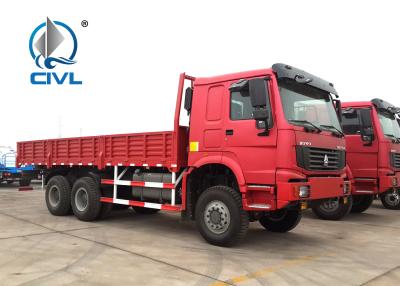 Cina Tipo di azionamento pesante del camion 4X2 del carico di Sinotruk colore verde blu bianco del motore diesel 266hp 290hp in vendita