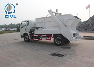 中国 4 x 2 方法設計の SINOTRUK HOWO の振動腕のごみ収集車 6CBM/8CBM10CBM /12CBM 販売のため