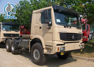 Cina nuovo SINOTRUK HOWO 6X6 tutta la ruota - camion del motore primo del camion del trattore dell'azionamento utilizzato con il rimorchio dei semi in vendita