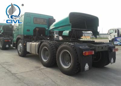 Cina carrozza due del tetto del motore primo HW 79 delle ruote del camion LHD 10 del trattore di 371hp EuroII Sinotruk Howo l'alta ancora 102 km/ora in vendita