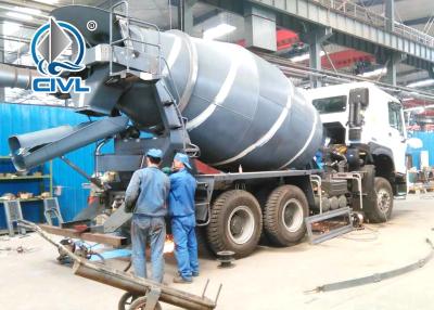 China O caminhão 2019 diesel do misturador concreto de Sinotruk HOWO A7 do manual de EuroII com Itália PTO and10 cansa 8cbm 6x4 à venda