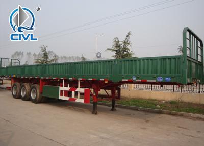 Cina 2 il rimorchio a base piatta del contenitore dell'asse dei pc 13T per 40T ha caricato con il perno di sterzaggio a 3,5 pollici in vendita