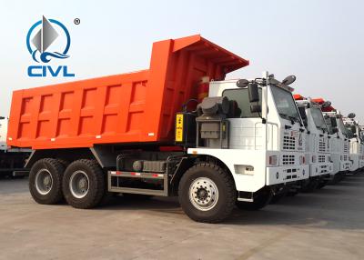 中国 ZZ5707S3840AJ 30m3および371hp 6x4 Sinotruk Howo7を採鉱するための頑丈なダンプ トラック70トンの 販売のため