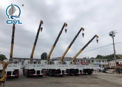 Cina Il camion di HOWO ha montato le gru 4 x 2 con la gru SQ6.3SK2Q 6000KG del freno aerodinamico XCMG in vendita