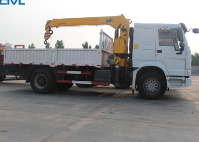 Cina Il camion di HOWO ha montato le gru 4 x 2 con la gru SQ6.3SK2Q 6000KG del freno aerodinamico XCMG in vendita