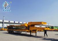 China Flatbed Container Multi Axles Semi Trailer Trucks for sale
