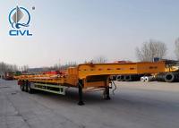 China Flatbed Container Multi Axles Semi Trailer Trucks for sale