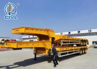China Flatbed Container Multi Axles Semi Trailer Trucks for sale