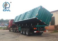 China Side Dump 3 Axle 40T Semi Trailer Trucks for sale