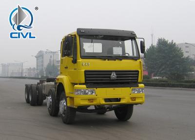 中国 カスタマイズ可能な色50トンのSINOTRUKのダンプカー トラック8x4の頑丈なダンプ トラックSWZのシャーシの 販売のため