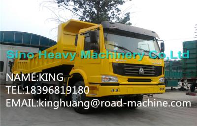 Cina SINOTRUK HOWO DUMP TRUCK 4 x 2 It is suitable for in harsh environments, unloading and transport ore and others. in vendita