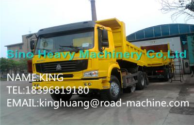 Cina SINOTRUK HOWO DUMP TRUCK 4 x 2 It is suitable for in harsh environments, unloading and transport ore and others. in vendita