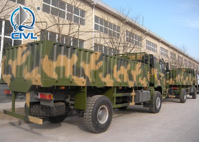Cina camion pieno Sinotruk Howo del carico della strada del motore 4x4 di 371hp  resistente in vendita