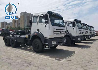 Cina camion per il trasporto, camion del motore primo di 10 ruote del trattore di Beiben 6x4 in vendita