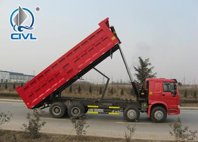 Cina Autocarri con cassone ribaltabile resistente di Howo A7 dell'autocarro con cassone ribaltabile di Sinotruck 8 x 4 euro 2/3 in vendita