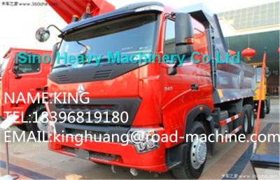 China SINOTRUCK HOWO A7 DUMP TRUCK 8 x 4 MAN technologhy large loading capacity large power à venda