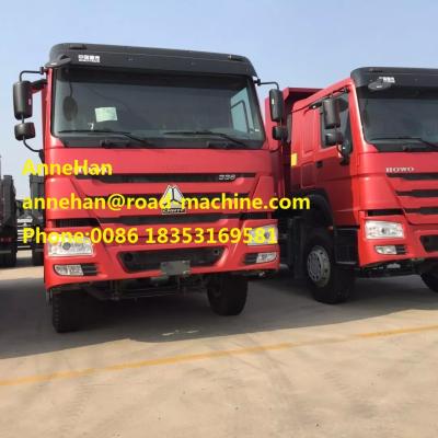 中国 40T 1 番のスペア タイヤの前部に持ち上がることを用いる国際的なダンプ トラック 6 x 2 336hp 販売のため
