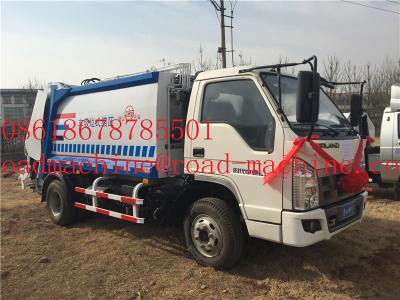 China Motor diesel SINOTRUK SWZ 4x2 do caminhão do compressor do lixo da carga da parte traseira do controle de manual 20CBM à venda