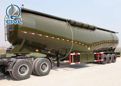 Cina 3 autoarticolati del carro armato del cemento alla rinfusa dell'asse SINOTRUK con il compressore d'aria del motore di 55-65CBM Weichai e di Wuhu in vendita