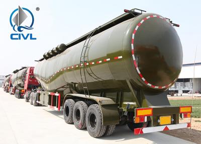 Cina 3 autoarticolati del carro armato del cemento alla rinfusa dell'asse SINOTRUK con il compressore d'aria del motore di 55-65CBM Weichai e di Wuhu in vendita