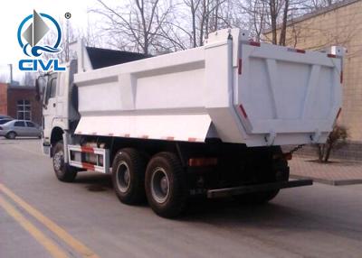 Cina Rosso di Sinotruk HOWO7 336 cavalli vapore di nuovo tipo autocarro con cassone ribaltabile del combustibile diesel con il ribaltatore pesante d'acciaio Q345 in vendita