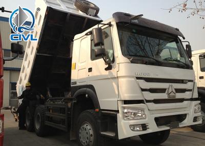 中国 45T積載量のQ345鋼鉄重いダンプカーおよびFrams 6x4の頑丈なダンプ トラックを補強するため 販売のため