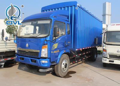 Cina L'annuncio pubblicitario di bassa potenza di HOWO trasporta il camion su autocarro del furgoncino di Mini Stake Cargo Truck Blue in vendita