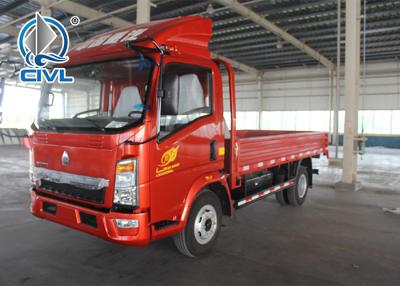 Cina Camion commerciali di bassa potenza/Mini Box Van Cargo Truck della traversina di Sinotruk Howo 4X2 uno in vendita