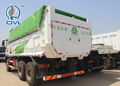 中国 6x4 18M3 12.00R22.5 モデル タイヤの頑丈なダンプ トラックは建築材料の荷を下すための HOWO のブランドをカスタマイズしました 販売のため