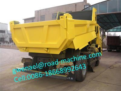 Cina Scaricatore HOWO di U-profil dei camion grigi del trasporto piccolo per letame di pulizia in vendita