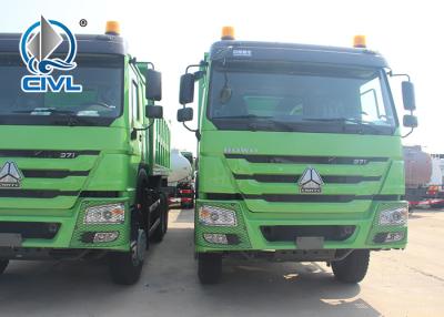 Cina Autocarro con cassone ribaltabile di Sinotruk Howo 6x4 371 HP 10 ruote con le tonnellate di LHD 50 colore di verde di Tipper Truck del secchio di 30 - di 20 CBM in vendita