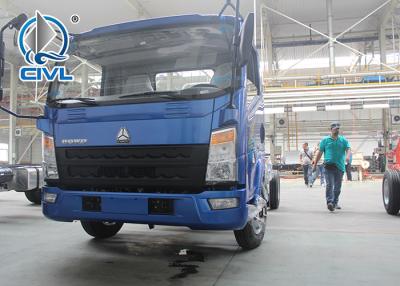 Cina L'annuncio pubblicitario di bassa potenza di HOWO trasporta il camion su autocarro del furgoncino di Mini Stake Cargo Truck Blue in vendita