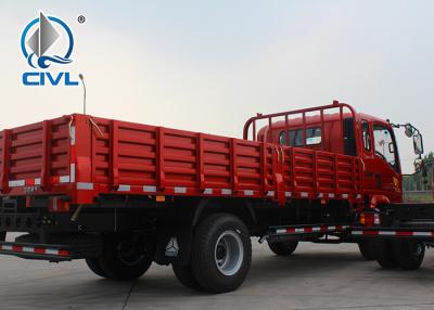 Cina LHD 4X2 6 stanca il camion del muro laterale 4 tonnellate di HOWO SINOTRUK di carico di camion di bassa potenza del contenitore in vendita