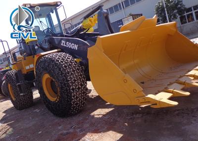 Cina Caricatore della ruota del macchinario Zl50GN Xcmg della costruzione pesante del motore di Weichai in vendita