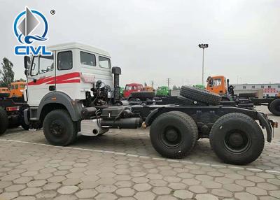 中国 カスタマイズされた頑丈な索引車のトラックは、25トン6x4 Beibenのトラクターのトラック任意着色する 販売のため