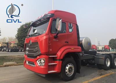 Cina Camion del motore primo di Sinotruk Hohan 6x4 40 Ton Tractor Truck 371hp qualsiasi colore in vendita