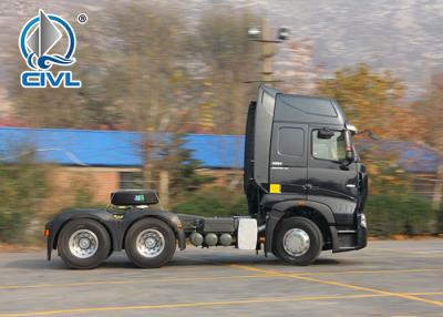 Cina Camion del trattore di Howo A7 camion del motore primo da 420 cavalli vapore con un'alta cabina di due traversine e condizionatori d'aria in vendita