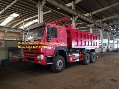 Cina L'autocarro con cassone ribaltabile resistente materiale Q345 10 spinge 371HP LHD 10 - 25 CBM 30 - 40 tonnellate per industria estrattiva in vendita