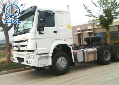 Cina Il camion bianco del motore primo 371HP per l'EURO III 6x4 del trasporto trasporta il colore su autocarro può essere selezionato in vendita