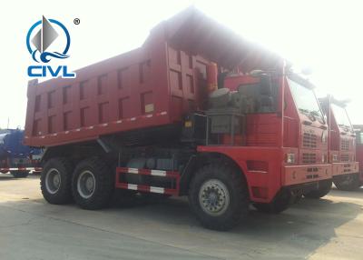 Cina SINOTRUK 70 tonnellate fuori dal ribaltatore 6 dell'autocarro con cassone ribaltabile di estrazione mineraria della strada 4 dal modello movente 371hp in vendita